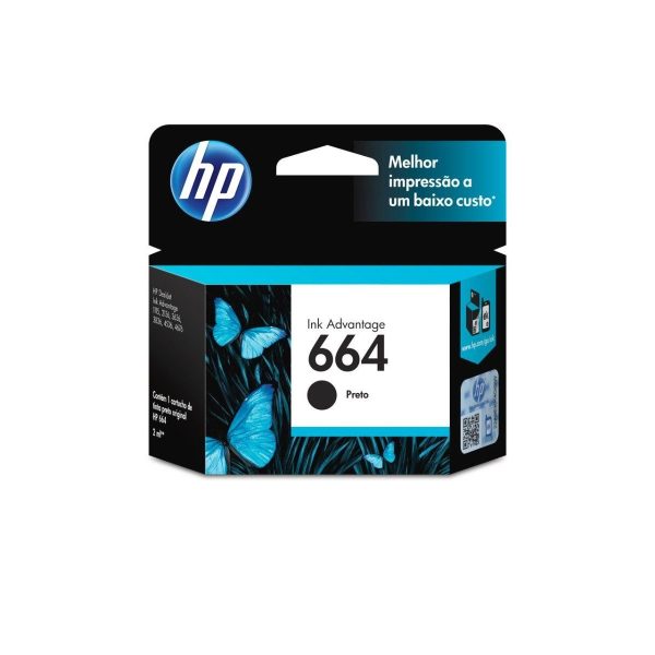 CARTUCHO DE TINTA HP 664 XL PRETO COMPATÍVEL – 1 UN - Easy Laser